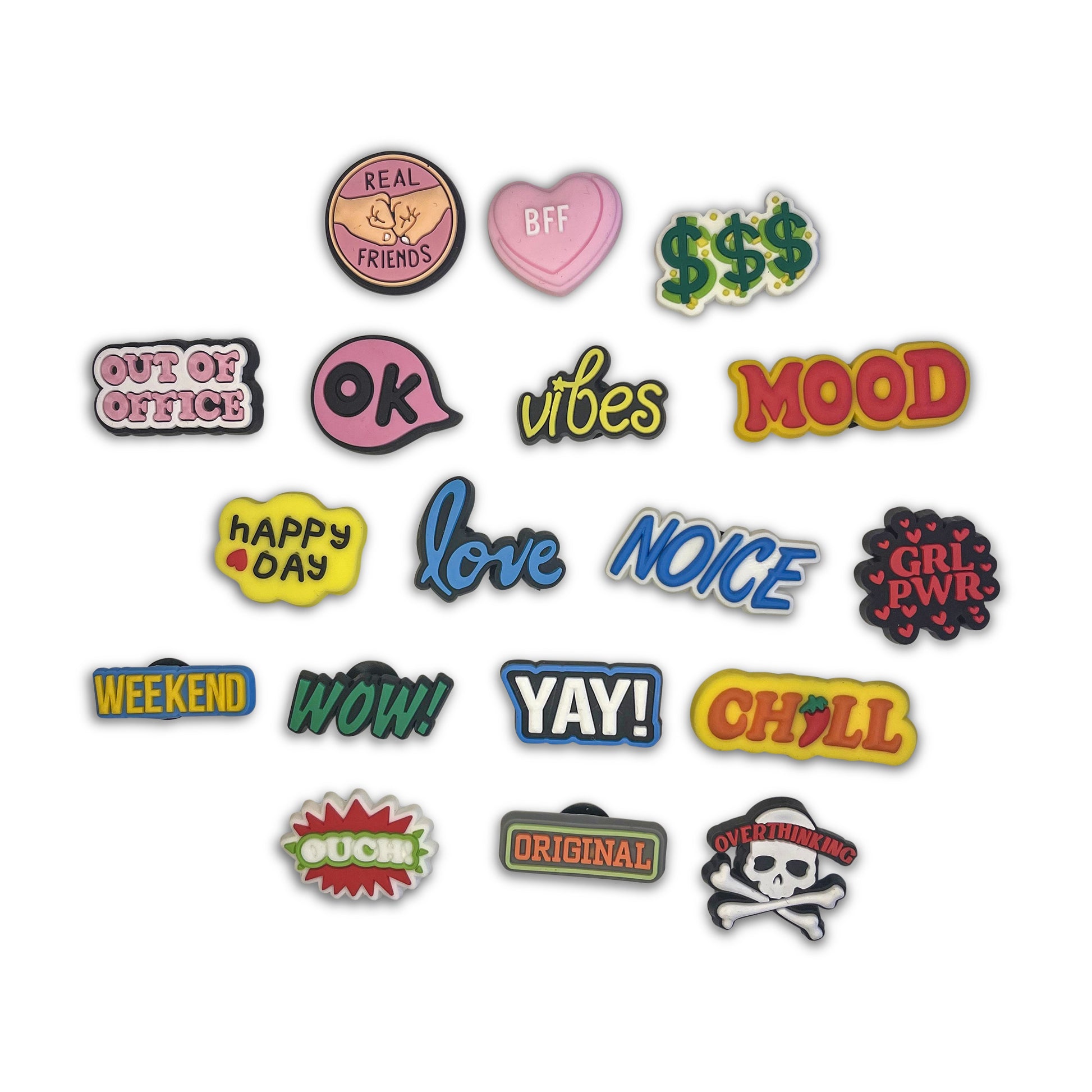 Expression Shoe Charms – Glossy Girl